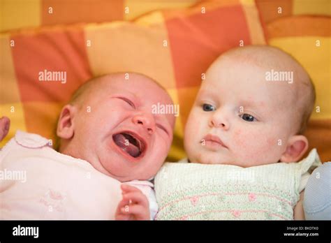 A Baby Crying Stock Photo Alamy