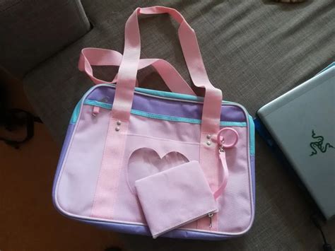 Kawaii Style Pink Travel Shoulder Bag KawaiiTherapy