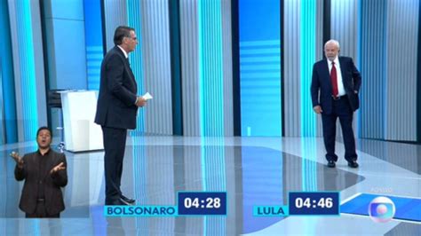 Vídeo Debate na Globo Bolsonaro e Lula debatem sobre criação de