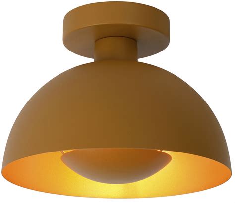 Lucide Siemon kattovalaisin Ø25 cm okra veke fi