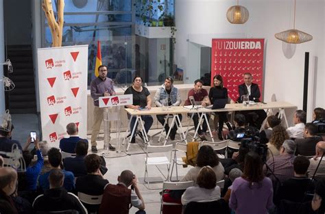 IU Apuesta Por Concurrir Con Sumar A Las Elecciones Gallegas Y Vascas