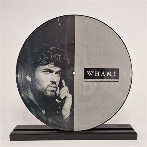 Wham I M Your Man Picture Disk 1985 12 Vinyl Record EX