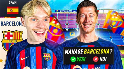 FIFA 23 Barcelona Career Mode EP1 YouTube