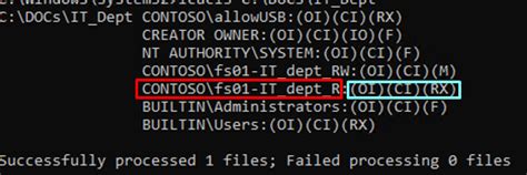 ICACLS List And Manage Folder And File Permissions On Windows