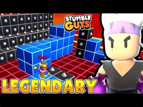 Stumble Guys Legendary Block Dash Tips And Tricks Gameplay Video
