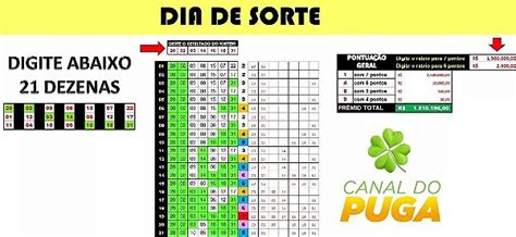 Planilha Dia De Sorte Esquema 21 Dezenas Em Camadas CANAL DO