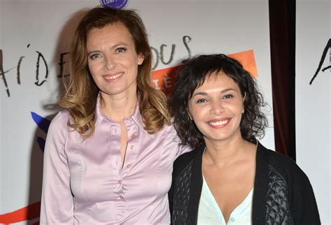 Photo Valérie Trierweiler et Saïda Jawad à Paris le 28 mars 2014