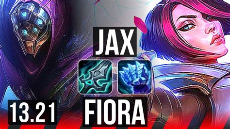 JAX Vs FIORA TOP 71 Winrate 6 Solo Kills Dominating Rank 12 Jax