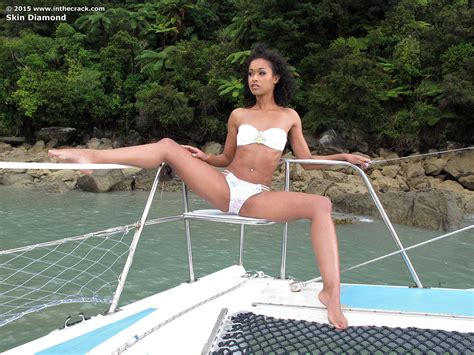 Skin Diamond In Boat Spreads By In The Crack Erotic Beauties
