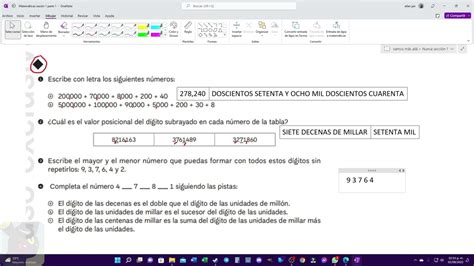 Sesión 2 parte 1 Cuadernillo de sexto grado Vamos más allá YouTube