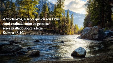Momento Deus Aquietai Vos E Sabei Que Eu Sou Deus