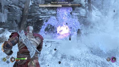 God of War Ragnarök Frost Phantom Boss Fight GMGoW YouTube