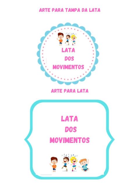 lata dos movimentos Didática