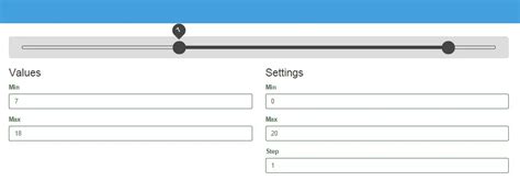 fast mobile friendly range slider for angular app angular script