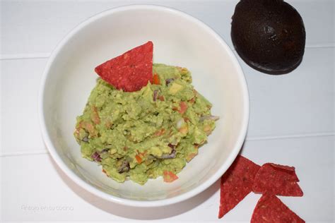 Guacamole casero receta fácil rápida y saludable Antojo en tu cocina