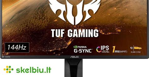 Monitorius Asus Tuf Gaming Vg259q 24 5 Fhd 144hz Skelbiu Lt