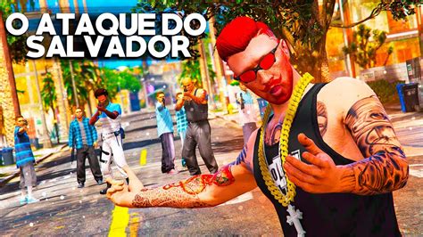 GTA V VIDA DO CRIME SALVADOR VEIO TOMAR O PODER MAS EU JÁ ESTAVA