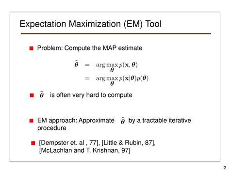 ppt expectation maximization algorithm powerpoint presentation free download id 4837456
