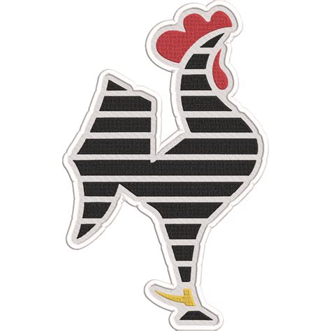 Patch Bordado Termocolante Galo Clube Atletico Mineiro MG Time