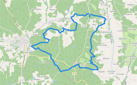Loop Of The Moor Hiking Trail Chanterac Nouvelle Aquitaine Pacer