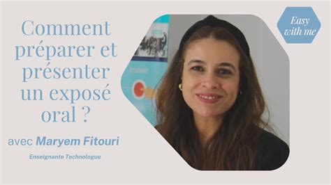 Comment préparer et présenter un exposé oral YouTube