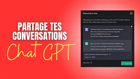 Apprendre Utiliser Chatgpt Comment Partager Ses Conversations