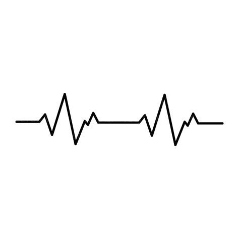Heartbeat Line Svg Files Ecg Ekg Cut Files Healthcare Vector Files