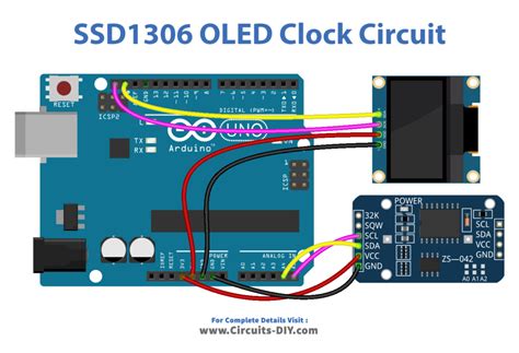 Ssd Oled Clock Arduino Tutorial