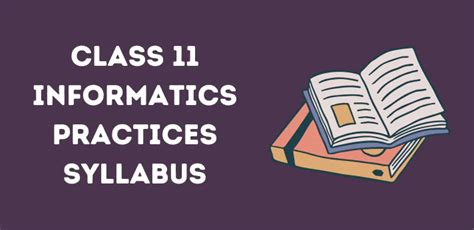 Syllabus Changed Cbse Class Informatics Practices Syllabus