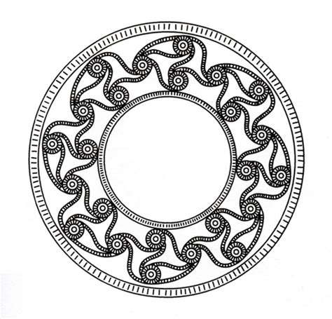 Coloriage Mandala Celtique Coloriages Imprimer Gratuits