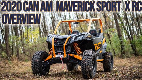 2020 Can Am Maverick Sport X RC An Outstanding UTV For Crawling