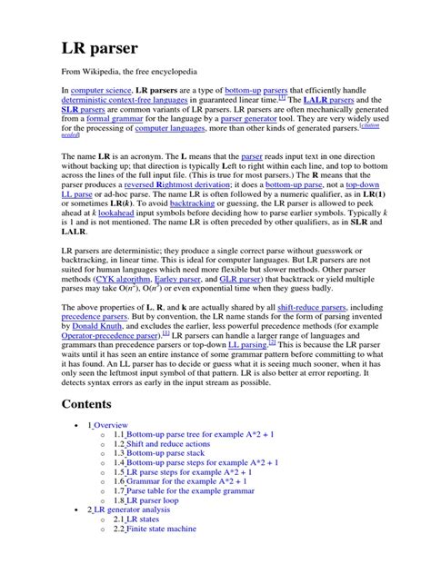 2010 lr parser pdf parsing implementation
