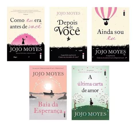 Kit Livros Jojo Moyes Como Eu Era Antes De Voc Frete Gr Tis