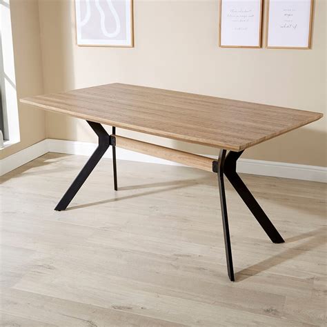 Wood Side Table With Metal Legs At Mary Cherry Blog