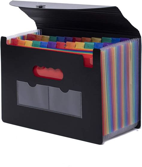 Carpeta Organizadora De Documentos Folder Con 13 Bolsillos Plastico