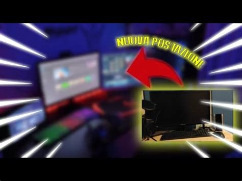 LA MIA NUOVA POSTAZIONE Da GAMING 2023 YouTube