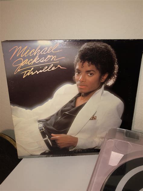 Original 1982 Pressing Of Michael Jacksons Thriller R Vinyl