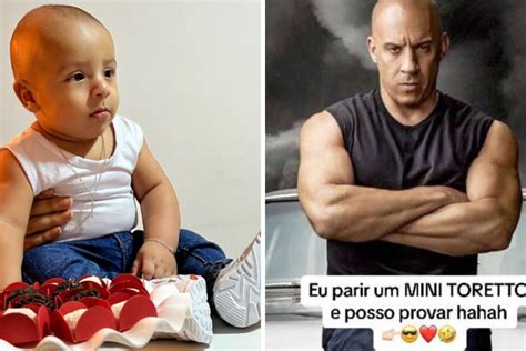 Jornal Correio Mini Toretto bebê brasileiro viraliza por