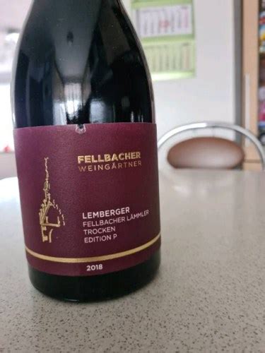 Fellbacher Weingärtner Lemberger Fellbacher Lämmler Edition P Trocken
