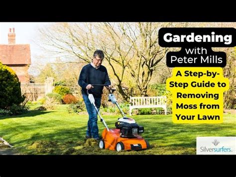 A Step By Step Guide To Removing Moss From Your Lawn Youtube