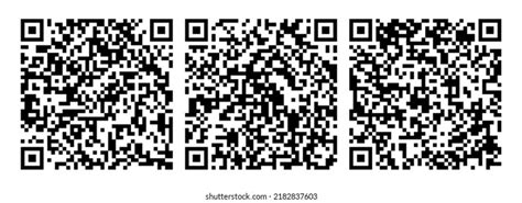 Set Qr Codes Sample Vector Qr Stock Vector Royalty Free 2182837603