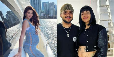 Nadia Ferreira felicita a Cazzu y a Nodal por su nuevo bebé pero