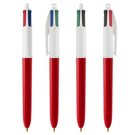 Stylo 4 Couleurs Publicitaire Bic 4 Couleurs Classique Stylos