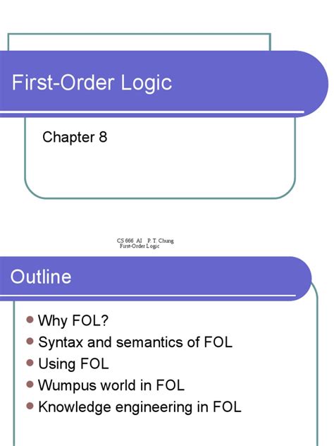 modeling electronic circuits in first order logic pdf interpretation logic first order logic