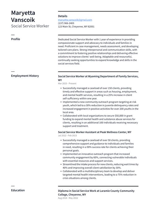 Top 18 Social Service Worker Resume Objective Examples