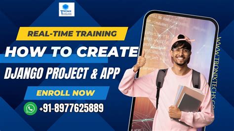 how to create a django project and app django tutorials telugu django framework python