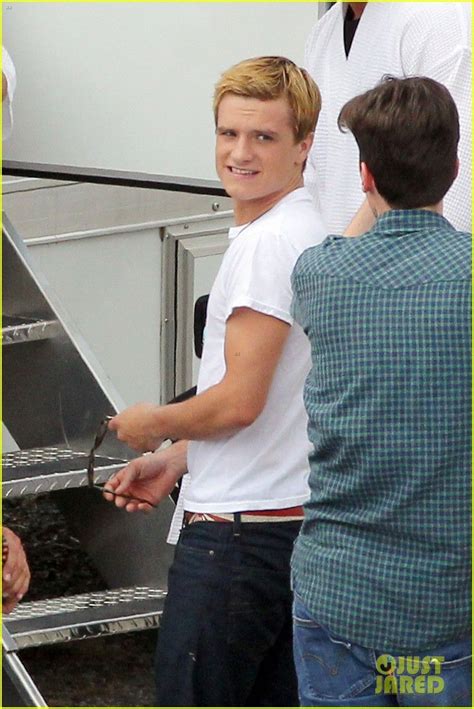 Josh Hutcherson First Photos From Catching Fire Set Catching Fire