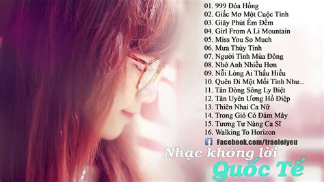 Những Bản Nhạc Quốc Tế Hay Nhất Mọi Thời Đại Nhạc Không Lời Tiếng Anh