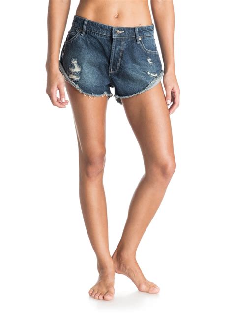 Vanilla Denim Shorts Erjds03052 Roxy