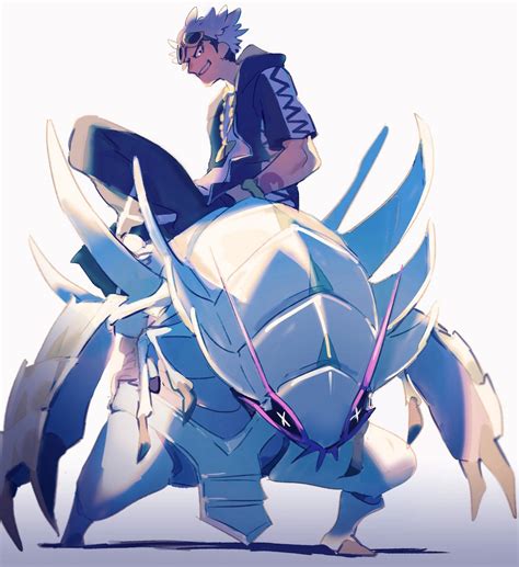 Guzma And His Trusty Partner Golisopod R Pokemonart